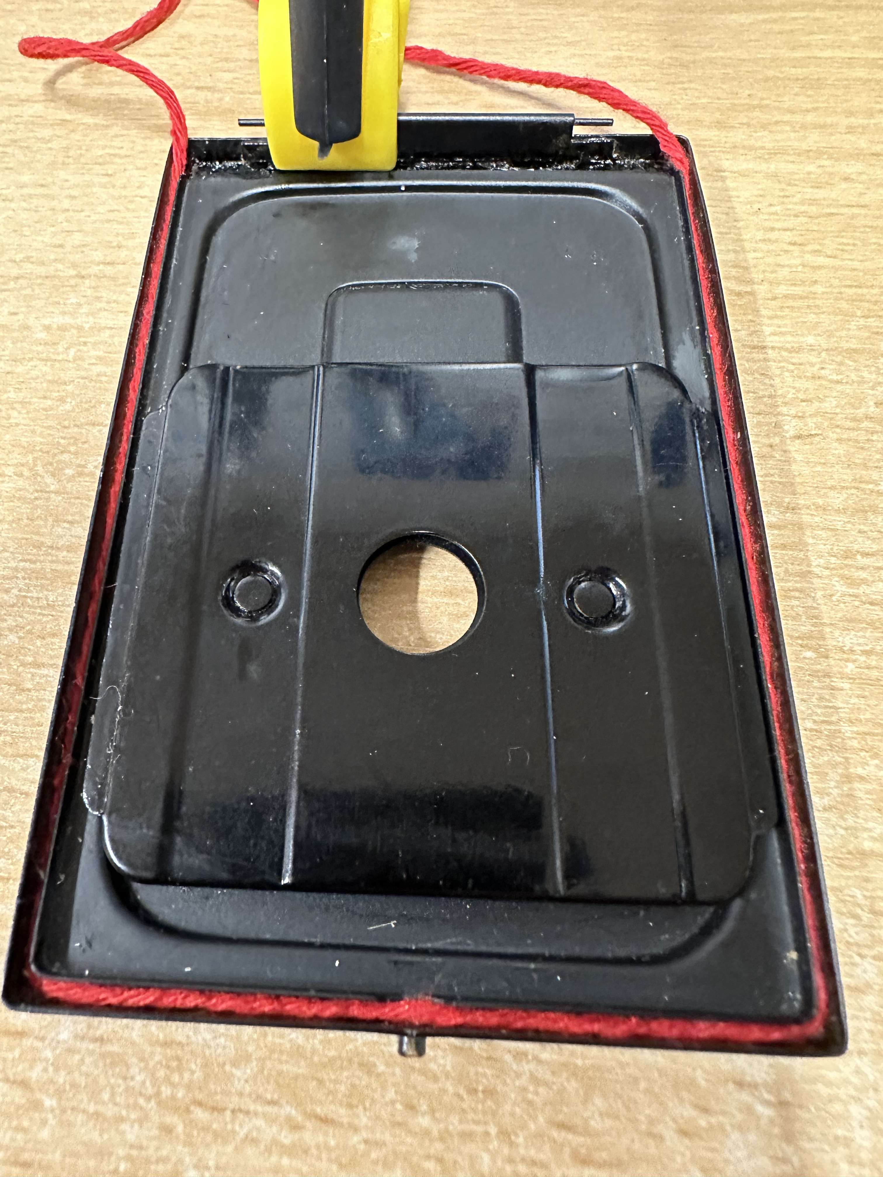 Halina A1 Reflex rear door repair and new light seal – Foxes Den